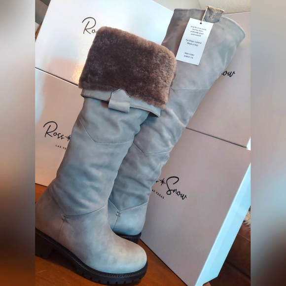 Ross & Snow | Shoes | Ross Snow Leather Boots Womens | Poshmark